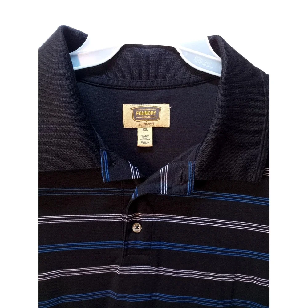 Freedom Foundry | Shirts | Mens Foundry Quick Dri Polo Shirt 3xl Black ...